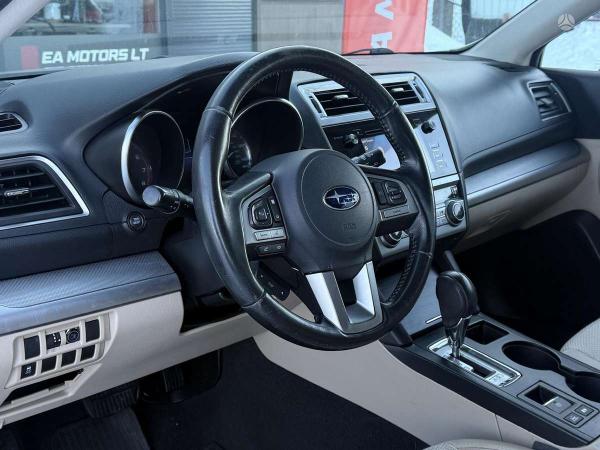 Balts Subaru Outback 2016 Viļņa, ar dzinēja tilpumu 2.50 L un nobraukumu 282 tūkst. km par 9950 €, foto 9 vietnē AUTOMOTO.COM.LV