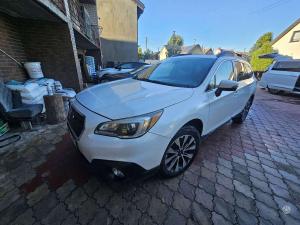 White Subaru Outback 2016 in Kaunas, with an engine capacity of 2.50 L and mileage of 198 thousand km for 14000 €, photo 4 on AUTOMOTO.COM.LV
