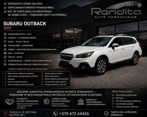 Balts Subaru Outback 2019 Kretinga, ar dzinēja tilpumu 3.60 L un nobraukumu 119 tūkst. km par 17950 €, foto 44 vietnē AUTOMOTO.COM.LV