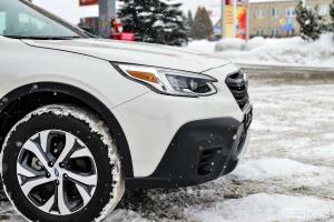White Subaru Outback 2022 in Kretinga, with an engine capacity of 2.50 L and mileage of 59 thousand km for 24500 €, photo 4 on AUTOMOTO.COM.LV