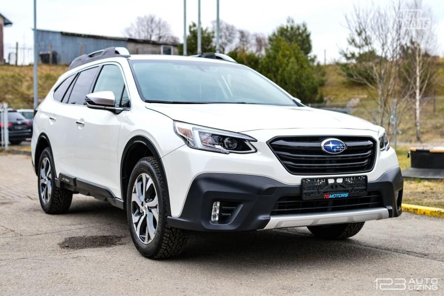 White Subaru Outback 2022 in Kretinga, with an engine capacity of 2.50 L and mileage of 59 thousand km for 24500 €, photo 3 on AUTOMOTO.COM.LV