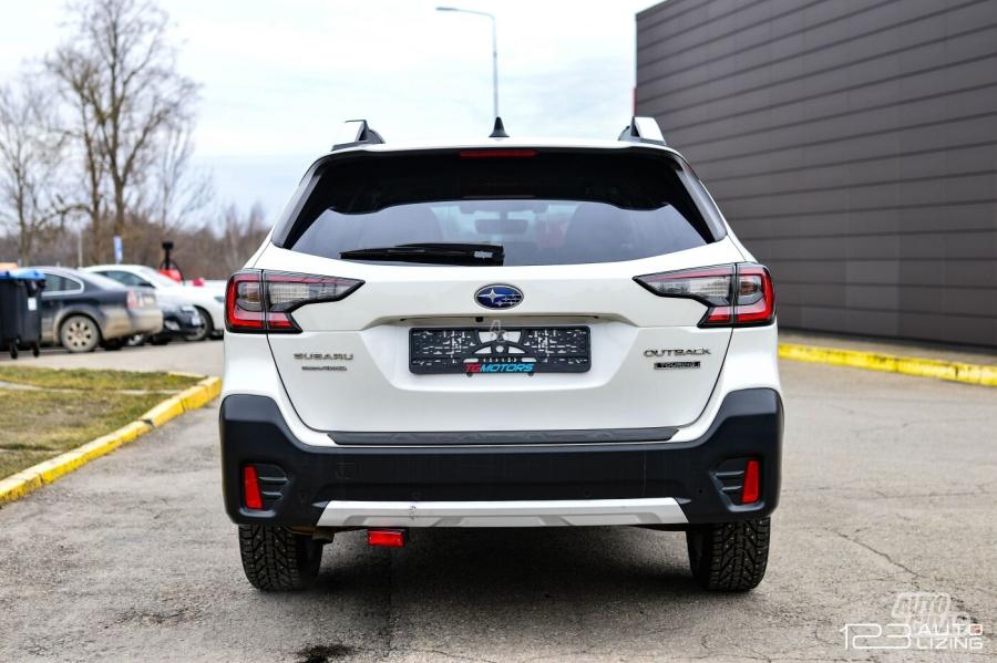 White Subaru Outback 2022 in Kretinga, with an engine capacity of 2.50 L and mileage of 59 thousand km for 24500 €, photo 6 on AUTOMOTO.COM.LV