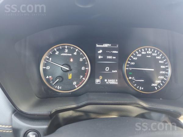 White Subaru Outback 2022 in Riga, with an engine capacity of 2.40 L and mileage of 48 thousand km for 28800 €, photo 10 on AUTOMOTO.COM.LV