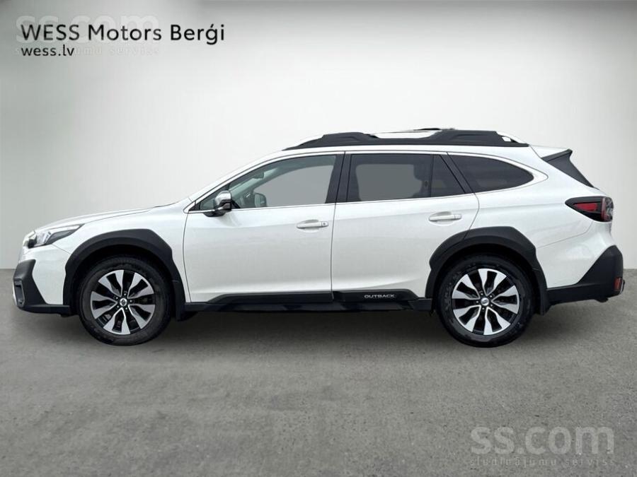 White Subaru Outback 2023 in Riga, with an engine capacity of 2.50 L and mileage of 69 thousand km for 28500 €, photo 4 on AUTOMOTO.COM.LV