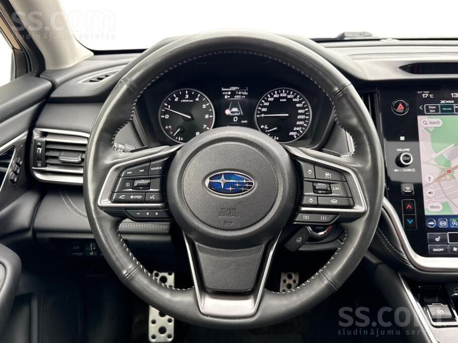 White Subaru Outback 2023 in Riga, with an engine capacity of 2.50 L and mileage of 69 thousand km for 28500 €, photo 13 on AUTOMOTO.COM.LV