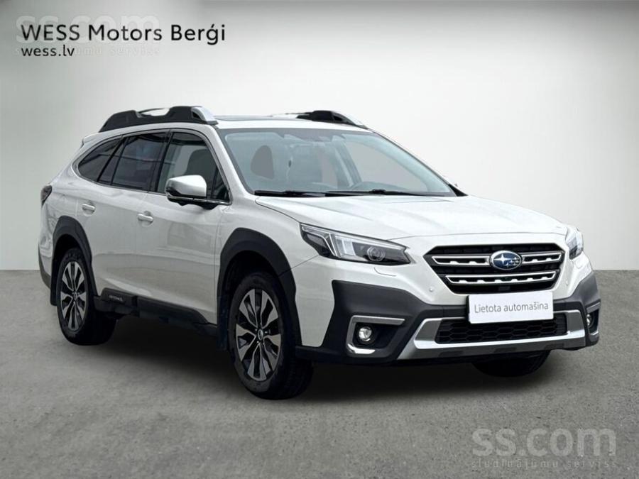 White Subaru Outback 2023 in Riga, with an engine capacity of 2.50 L and mileage of 69 thousand km for 28500 €, photo 31 on AUTOMOTO.COM.LV