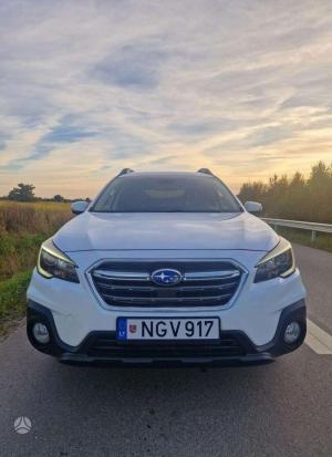 Balts Subaru Outback 2018 Klaipėda, ar dzinēja tilpumu 2.50 L un nobraukumu 112 tūkst. km par 14100 €, foto  vietnē AUTOMOTO.COM.LV