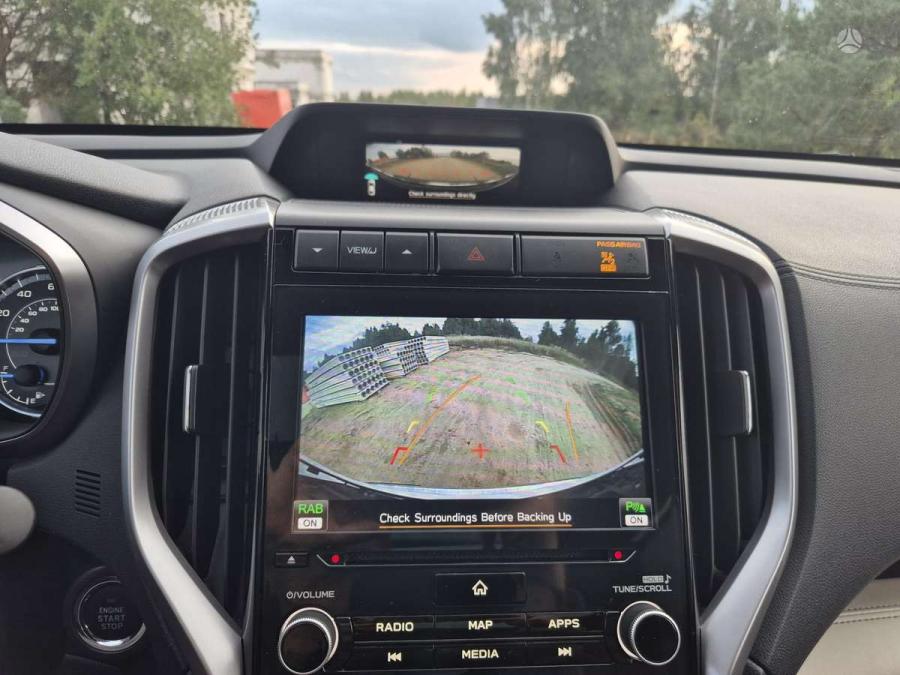 White Subaru Outback 2019 in Vilnius, with an engine capacity of 2.40 L and mileage of 189 thousand km for 16500 €, photo 50 on AUTOMOTO.COM.LV