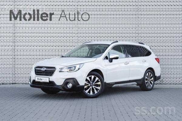White Subaru Outback 2020 in Riga, with an engine capacity of 2.50 L and mileage of 159 thousand km for 17800 €, photo 1 on AUTOMOTO.COM.LV