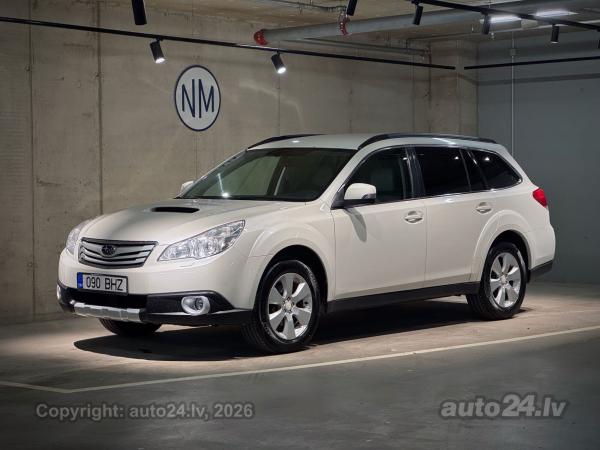 Balts Subaru Outback 2012 Tallina, ar dzinēja tilpumu 2.50 L un nobraukumu 186 tūkst. km par 6490 €, foto 1 vietnē AUTOMOTO.COM.LV
