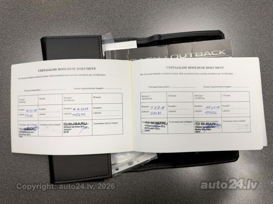 Balts Subaru Outback 2013 Tartu, ar dzinēja tilpumu 2.50 L un nobraukumu 266 tūkst. km par 6500 €, foto 13 vietnē AUTOMOTO.COM.LV