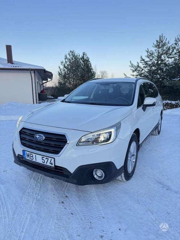 Balts Subaru Outback 2015 Viļņa, ar dzinēja tilpumu 2.00 L un nobraukumu 212 tūkst. km par 7450 €, foto 3 vietnē AUTOMOTO.COM.LV