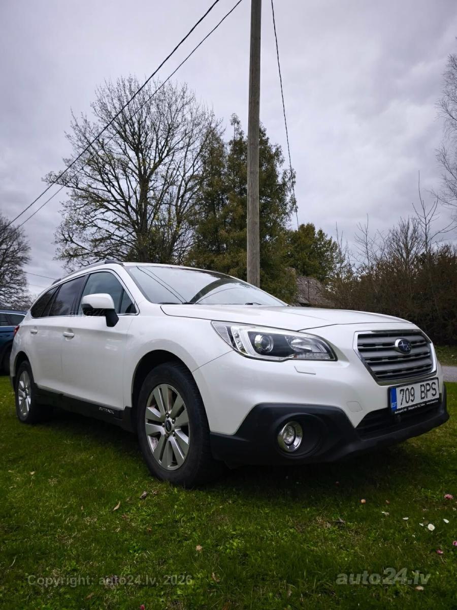 Balts Subaru Outback 2015 Tallina, ar dzinēja tilpumu 2.50 L un nobraukumu 217 tūkst. km par 11000 €, foto 1 vietnē AUTOMOTO.COM.LV
