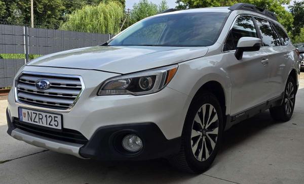 Balts Subaru Outback 2015 Kauņa, ar dzinēja tilpumu 2.50 L un nobraukumu 201 tūkst. km par 10900 €, foto 1 vietnē AUTOMOTO.COM.LV