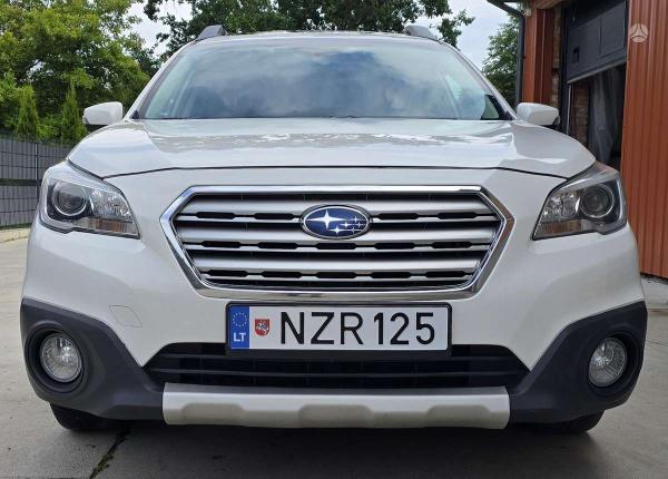Balts Subaru Outback 2015 Kauņa, ar dzinēja tilpumu 2.50 L un nobraukumu 201 tūkst. km par 10900 €, foto 2 vietnē AUTOMOTO.COM.LV