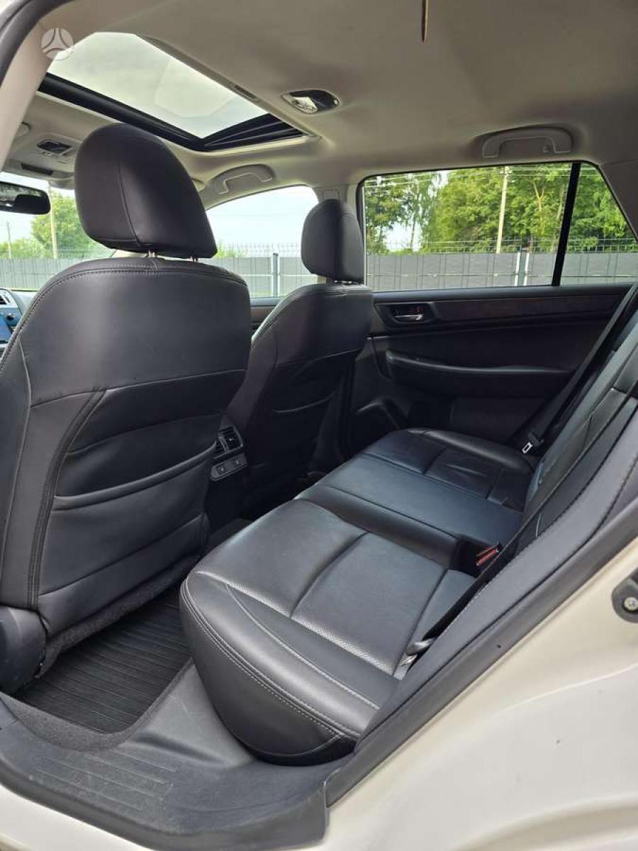 Balts Subaru Outback 2015 Kauņa, ar dzinēja tilpumu 2.50 L un nobraukumu 201 tūkst. km par 10900 €, foto 18 vietnē AUTOMOTO.COM.LV