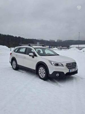White Subaru Outback 2016 in Vilnius, with an engine capacity of 2.00 L and mileage of 210 thousand km for 8500 €, photo  on AUTOMOTO.COM.LV