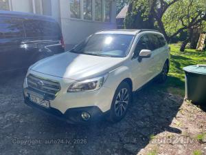 White Subaru Outback 2016 in Tallinn, with an engine capacity of 2.50 L and mileage of 379 thousand km for 6500 €, photo 3 on AUTOMOTO.COM.LV