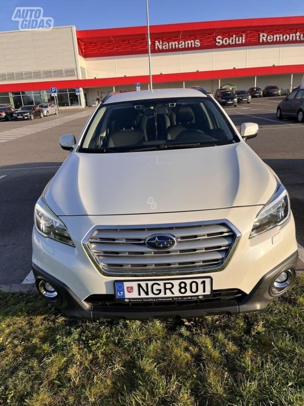 Balts Subaru Outback 2016 Kauņa, ar dzinēja tilpumu 2.00 L un nobraukumu 281 tūkst. km par 9400 €, foto 9 vietnē AUTOMOTO.COM.LV