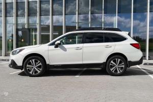 White Subaru Outback 2018 in Vilnius, with an engine capacity of 3.63 L and mileage of 170 thousand km for 14999 €, photo 4 on AUTOMOTO.COM.LV