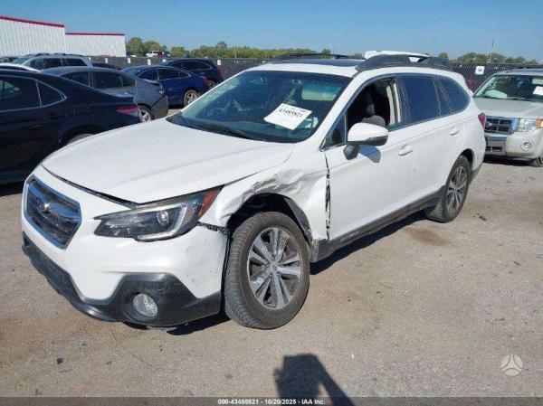 Balts Subaru Outback 2019 Klaipėda, ar dzinēja tilpumu 2.50 L un nobraukumu 163 tūkst. km par 9650 €, foto 2 vietnē AUTOMOTO.COM.LV