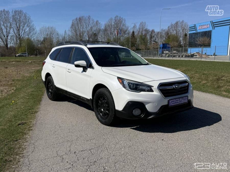 White Subaru Outback 2019 in Kretinga, with an engine capacity of 3.60 L and mileage of 218 thousand km for 15999 €, photo 5 on AUTOMOTO.COM.LV