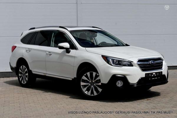 White Subaru Outback 2019 in Kretinga, with an engine capacity of 3.63 L and mileage of 107 thousand km for 18250 €, photo 1 on AUTOMOTO.COM.LV