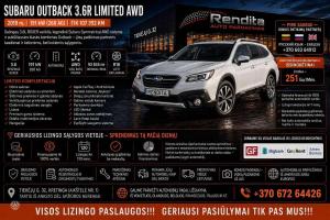 Balts Subaru Outback 2019 Kretinga, ar dzinēja tilpumu 3.60 L un nobraukumu 188 tūkst. km par 17699 €, foto 39 vietnē AUTOMOTO.COM.LV