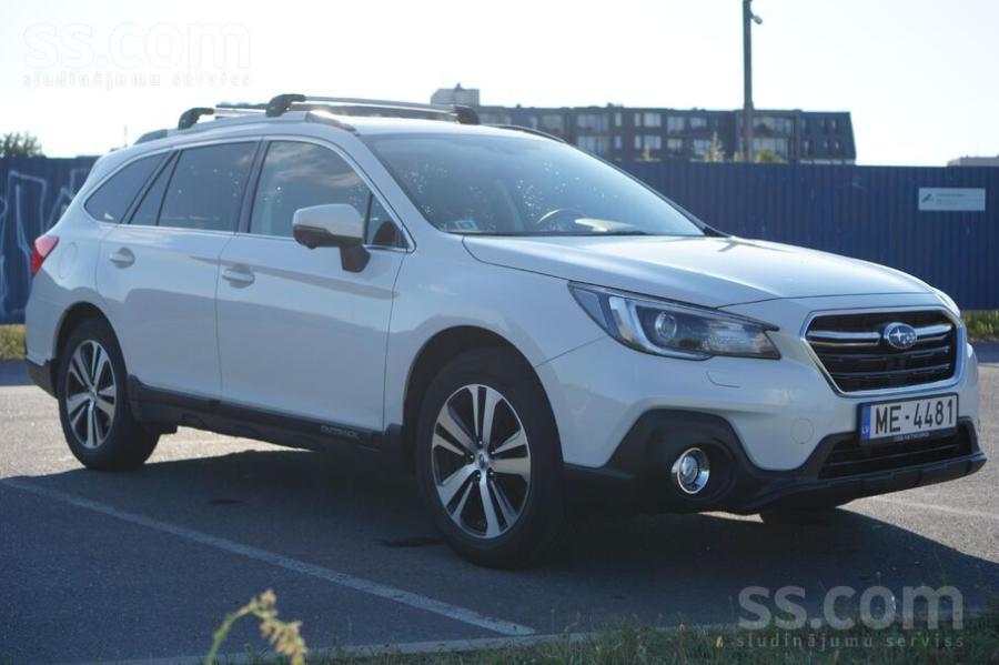 Balts Subaru Outback 2019 Cēsis, ar dzinēja tilpumu 2.50 L un nobraukumu 104 tūkst. km par 19800 €, foto 1 vietnē AUTOMOTO.COM.LV