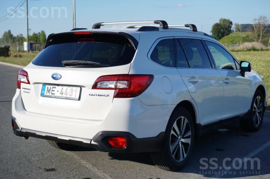 Balts Subaru Outback 2019 Cēsis, ar dzinēja tilpumu 2.50 L un nobraukumu 104 tūkst. km par 19800 €, foto 4 vietnē AUTOMOTO.COM.LV