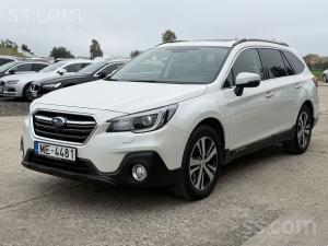 White Subaru Outback 2019 in Riga, with an engine capacity of 2.50 L and mileage of 107 thousand km for 18500 €, photo 4 on AUTOMOTO.COM.LV