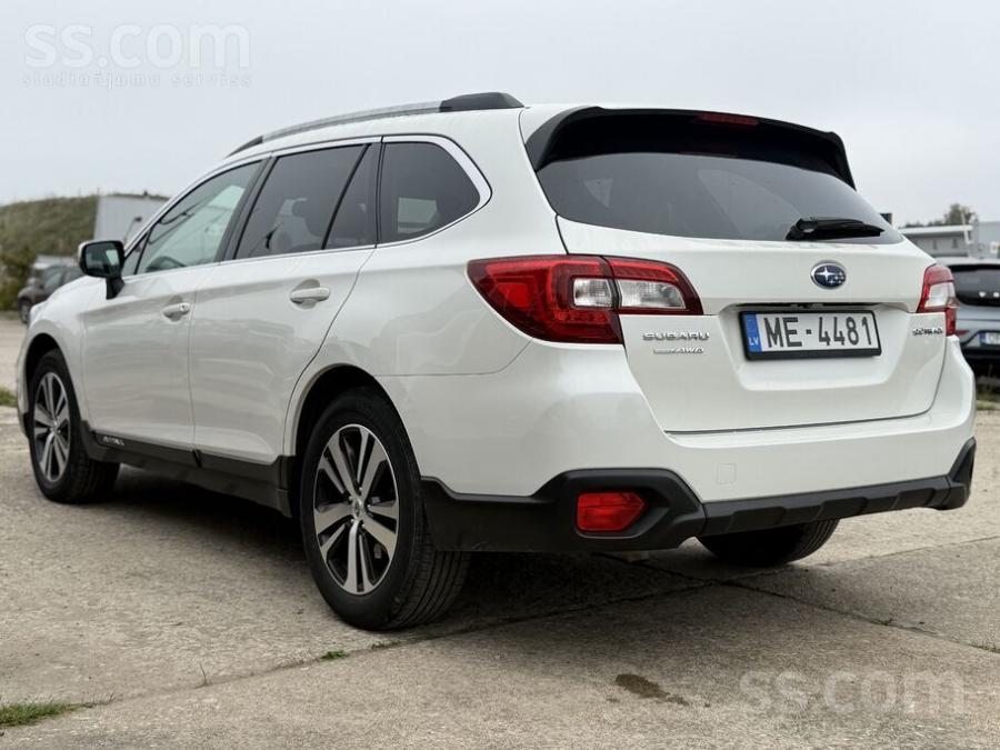 White Subaru Outback 2019 in Riga, with an engine capacity of 2.50 L and mileage of 107 thousand km for 18500 €, photo 21 on AUTOMOTO.COM.LV