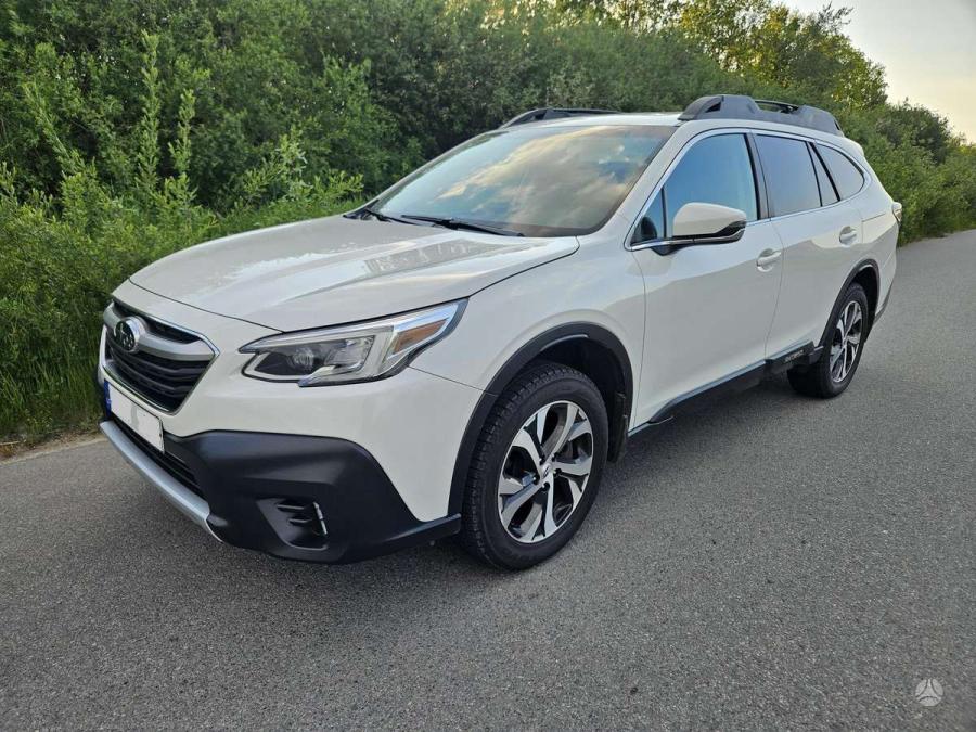 Balts Subaru Outback 2020 Klaipėda, ar dzinēja tilpumu 2.50 L un nobraukumu 60 tūkst. km par 21000 €, foto 1 vietnē AUTOMOTO.COM.LV