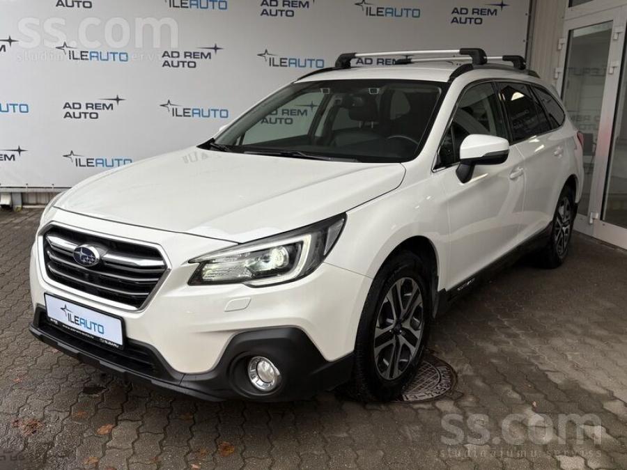 White Subaru Outback 2021 in Riga, with an engine capacity of 2.50 L and mileage of 190 thousand km for 17500 €, photo 1 on AUTOMOTO.COM.LV