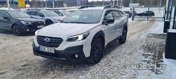 Balts Subaru Outback 2023 Tallina, ar dzinēja tilpumu 2.50 L un nobraukumu 55 tūkst. km par 28500 €, foto 1 vietnē AUTOMOTO.COM.LV