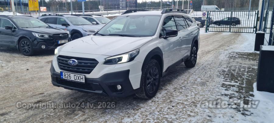 Balts Subaru Outback 2023 Tallina, ar dzinēja tilpumu 2.50 L un nobraukumu 55 tūkst. km par 28500 €, foto 1 vietnē AUTOMOTO.COM.LV
