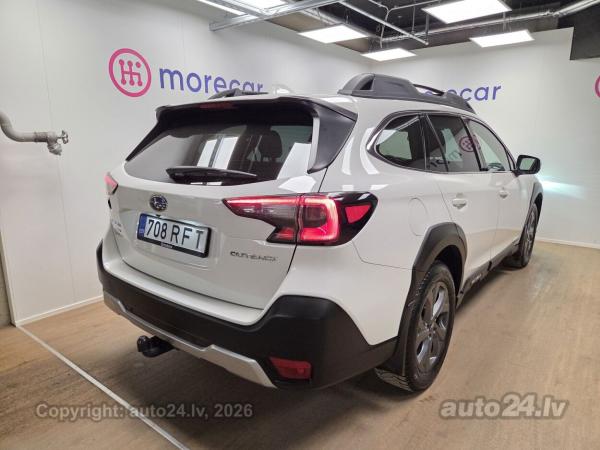 White Subaru Outback 2023 in Tallinn, with an engine capacity of 2.50 L and mileage of 60 thousand km for 26900 €, photo 6 on AUTOMOTO.COM.LV