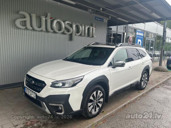 White Subaru Outback 2023 in Tallinn, with an engine capacity of 2.50 L and mileage of 187 thousand km for 23490 €, photo 1 on AUTOMOTO.COM.LV