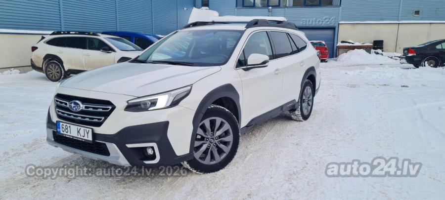 Balts Subaru Outback 2024 Tallina, ar dzinēja tilpumu 2.50 L un nobraukumu 64 tūkst. km par 31000 €, foto 1 vietnē AUTOMOTO.COM.LV