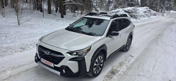 White Subaru Outback 2024 in Siauliai, with an engine capacity of 2.50 L and mileage of 33 thousand km for 23900 €, photo 9 on AUTOMOTO.COM.LV