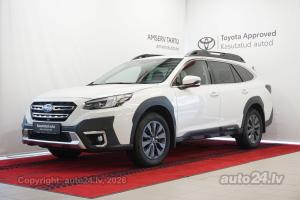 White Subaru Outback 2024 in Tartu, with an engine capacity of 2.50 L and mileage of 75 thousand km for 29990 €, photo  on AUTOMOTO.COM.LV