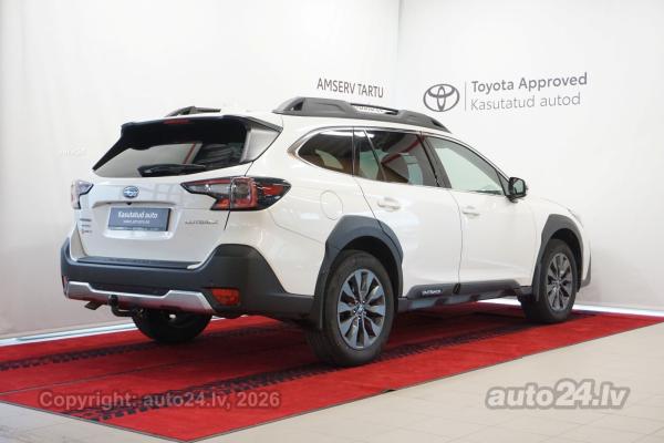 White Subaru Outback 2024 in Tartu, with an engine capacity of 2.50 L and mileage of 75 thousand km for 29990 €, photo 2 on AUTOMOTO.COM.LV