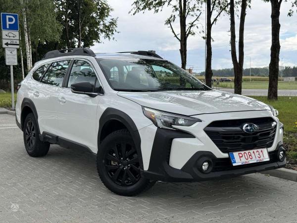 Balts Subaru Outback 2024 Viļņa, ar dzinēja tilpumu 2.50 L un nobraukumu 41 tūkst. km par 23600 €, foto 1 vietnē AUTOMOTO.COM.LV