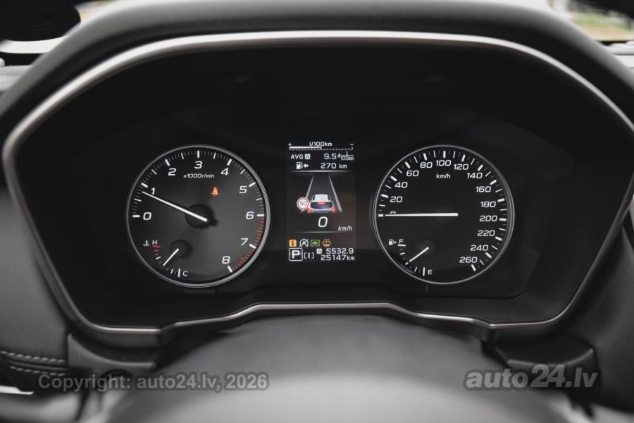 White Subaru Outback 2024 in Tartu, with an engine capacity of 2.50 L and mileage of 25 thousand km for 31500 €, photo 11 on AUTOMOTO.COM.LV