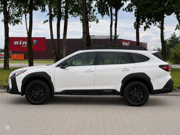 White Subaru Outback 2024 in Vilnius, with an engine capacity of 2.50 L and mileage of 41 thousand km for 22450 €, photo 8 on AUTOMOTO.COM.LV