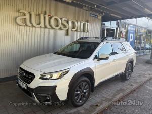 White Subaru Outback 2024 in Tallinn, with an engine capacity of 2.50 L and mileage of 44 thousand km for 31990 €, photo  on AUTOMOTO.COM.LV