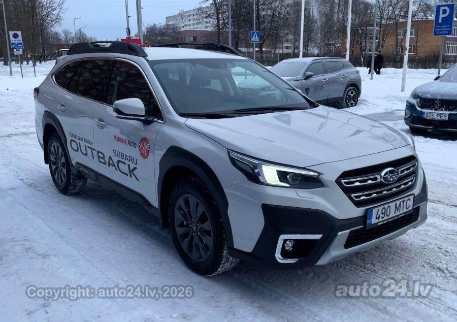 Balts Subaru Outback 2025 Narva, ar dzinēja tilpumu 2.50 L un nobraukumu 3 tūkst. km par 38500 €, foto 2 vietnē AUTOMOTO.COM.LV