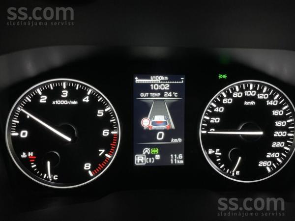 White Subaru Outback 2026 in Riga, with an engine capacity of 2.50 L and mileage of 12 thousand km for 37490 €, photo 9 on AUTOMOTO.COM.LV