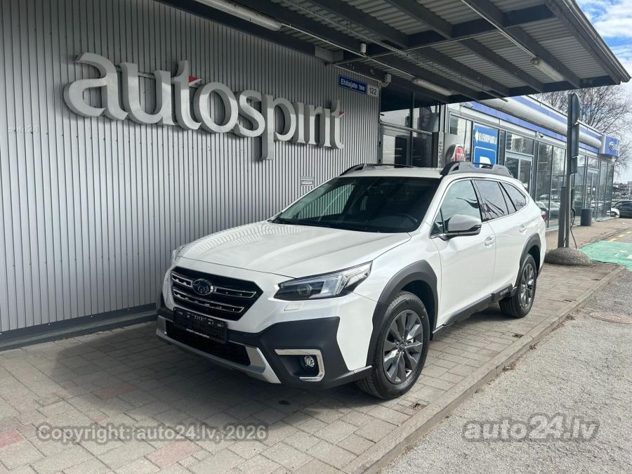 Balts Subaru Outback 2026 Tallina, ar dzinēja tilpumu 2.50 L un nobraukumu 10 tūkst. km par 37490 €, foto 1 vietnē AUTOMOTO.COM.LV