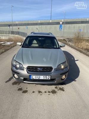 Yellow Subaru Outback 2004 in Mazeikiai, with an engine capacity of 3.00 L and mileage of 522 thousand km for 2200 €, photo  on AUTOMOTO.COM.LV